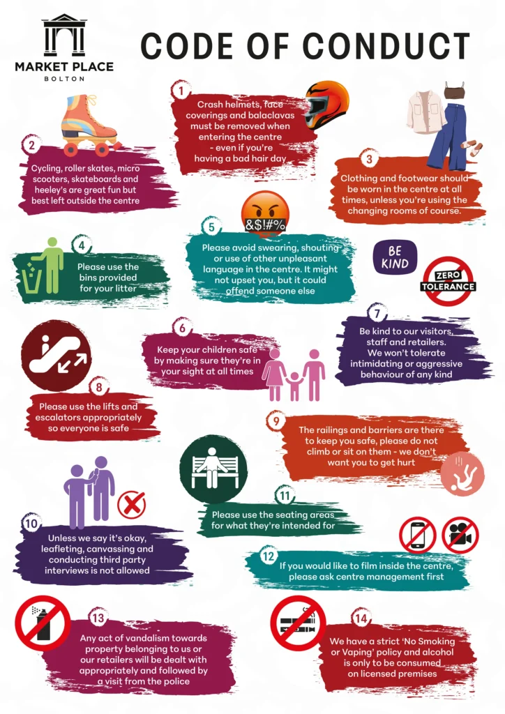 Code Of Conduct - Market Place Bolton