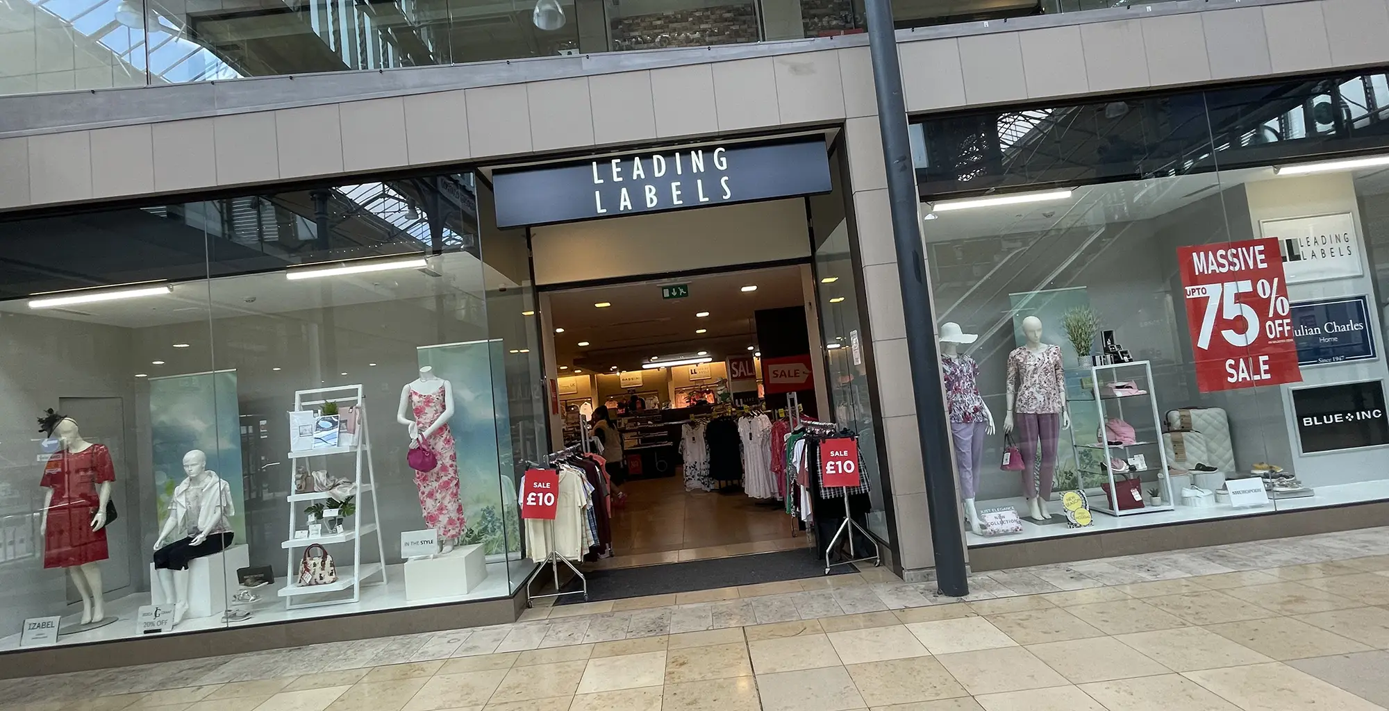 Leading Labels - Market Place Bolton